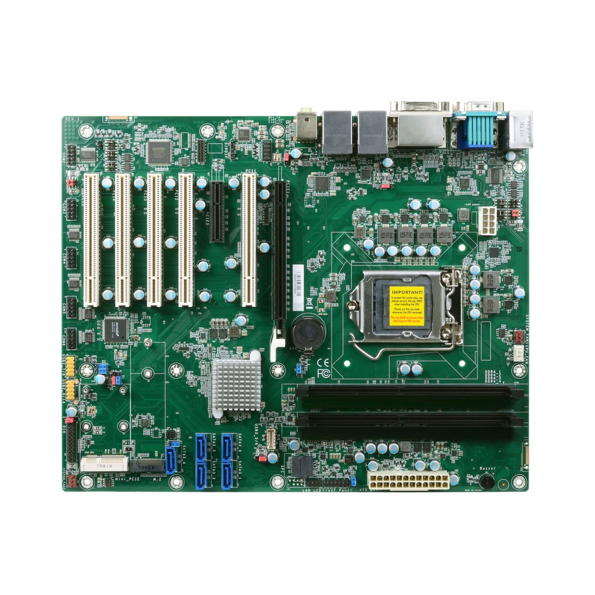 5 PCI Slot Mid-tower 8th Gen Intel Rack Mountable